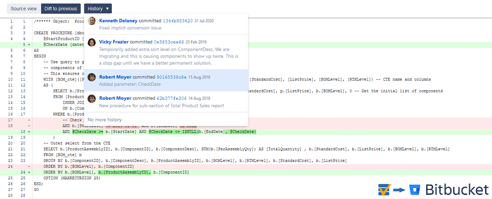 Git, SVN Database Source Control in SSMS · VersionSQL